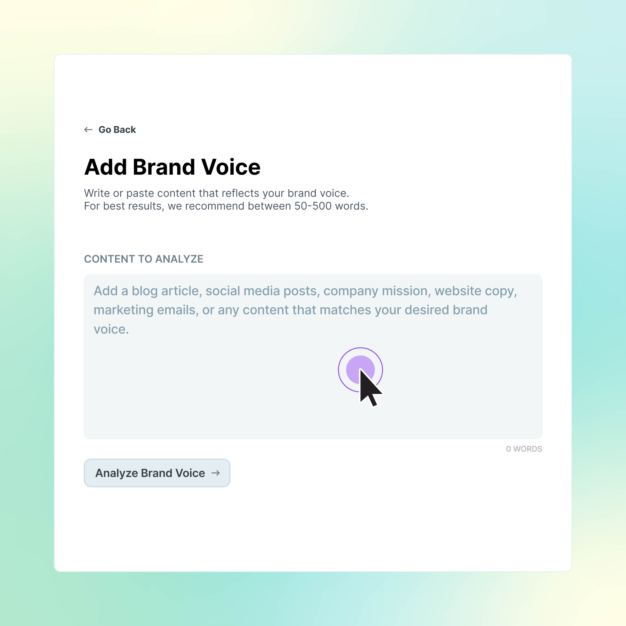 AI That Represents Your Brand | Brand Voice by Copy.ai